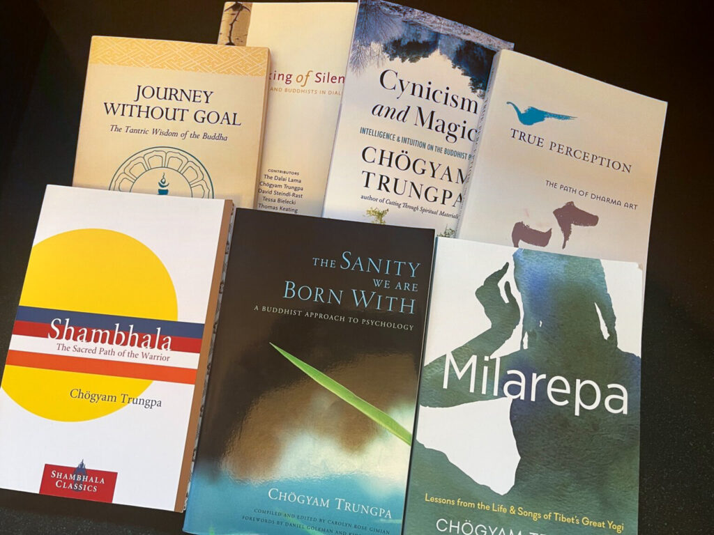 Energy and Inspiration: Naropa Talks Become Books for All - Chogyam ...